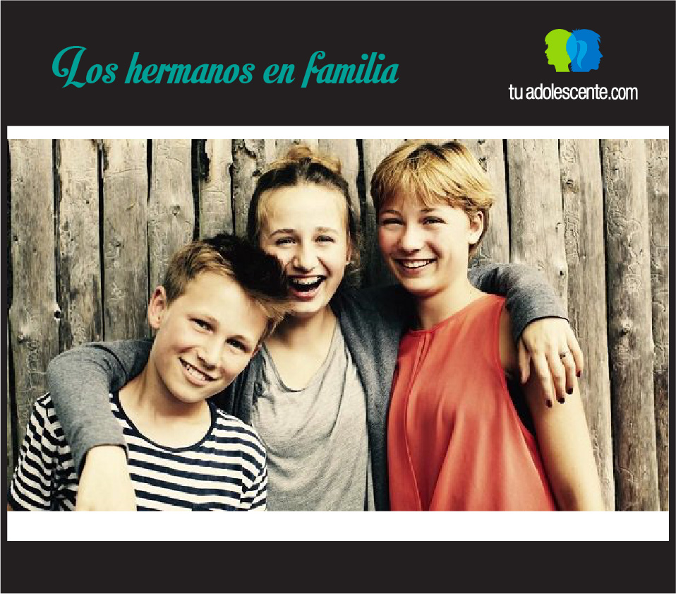 Los hermanos en familia - Tu Adolescente